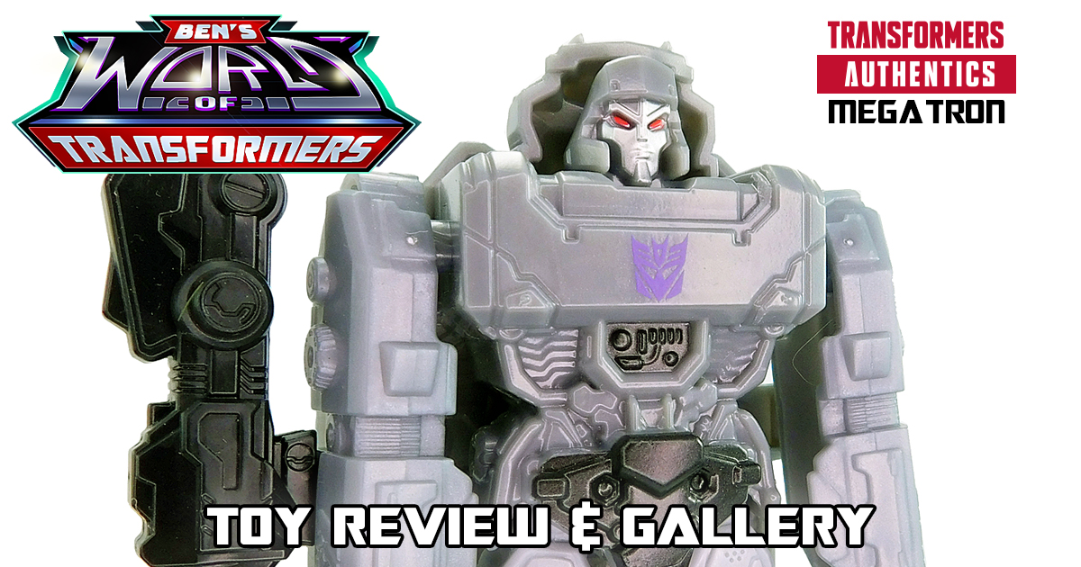 "Authentics" Bravo Class Megatron (2024) Toy Review | Ben's World of ...