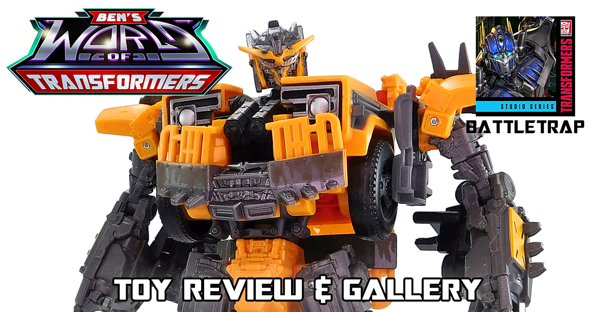 "Studio Series" Rise of the Beasts Battletrap Toy Review | Ben's World ...