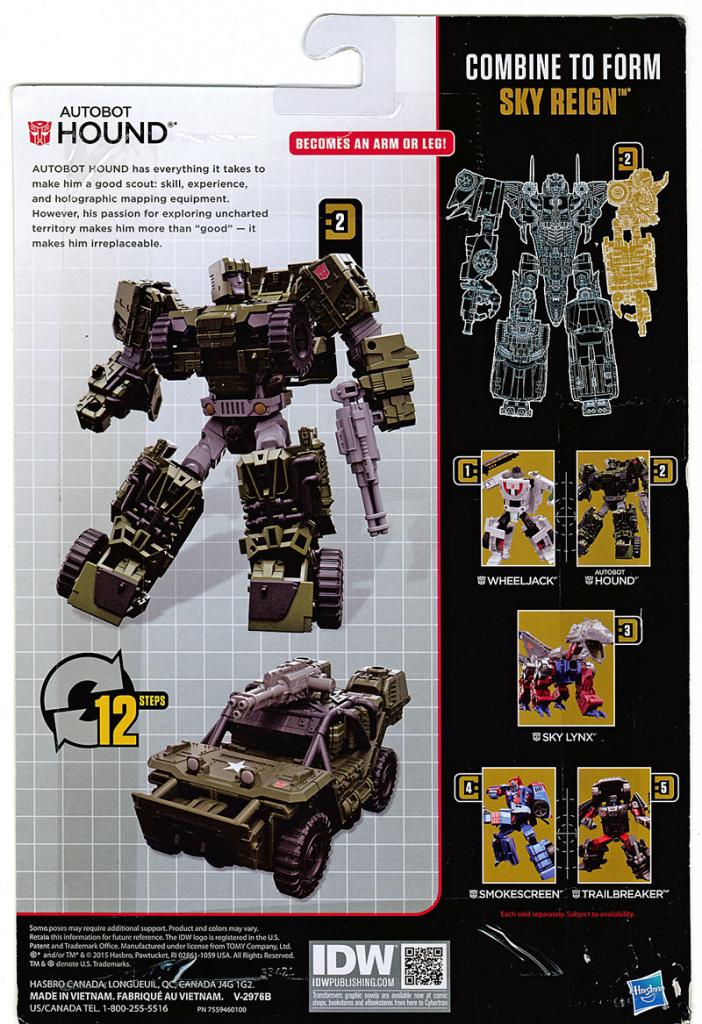 "Generations" Combiner Wars Autobot Hound Toy Review | Ben's World of ...