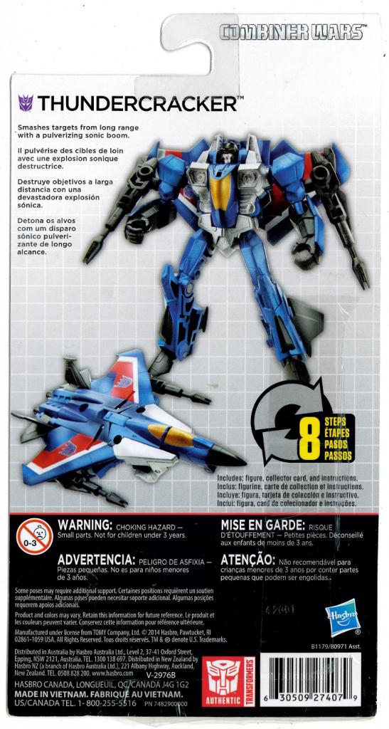 Generations Combiner Wars Thundercracker Toy Review Bens World Of Transformers