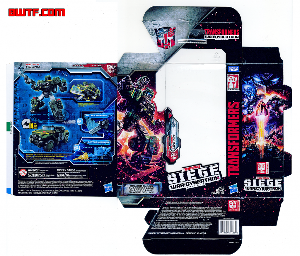 "Generations" War for Cybertron: Siege Autobot Hound Toy Review | Ben's ...