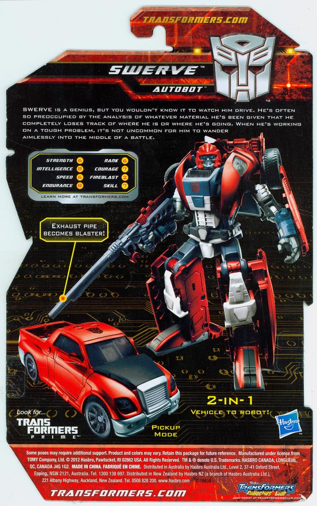 Generations Swerve Toy Review | Ben's World of Transformers