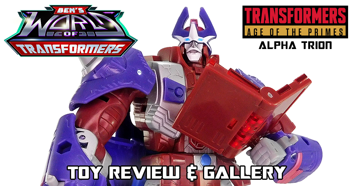 "Generations" Age of the Primes Alpha Trion Toy Review | Ben's World of ...