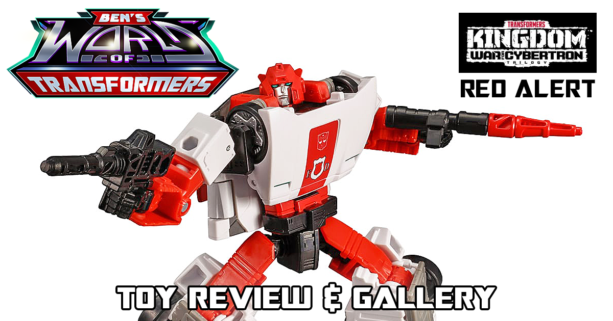 "Generations" War for Cybertron: Kingdom Red Alert Toy Review | Ben's ...