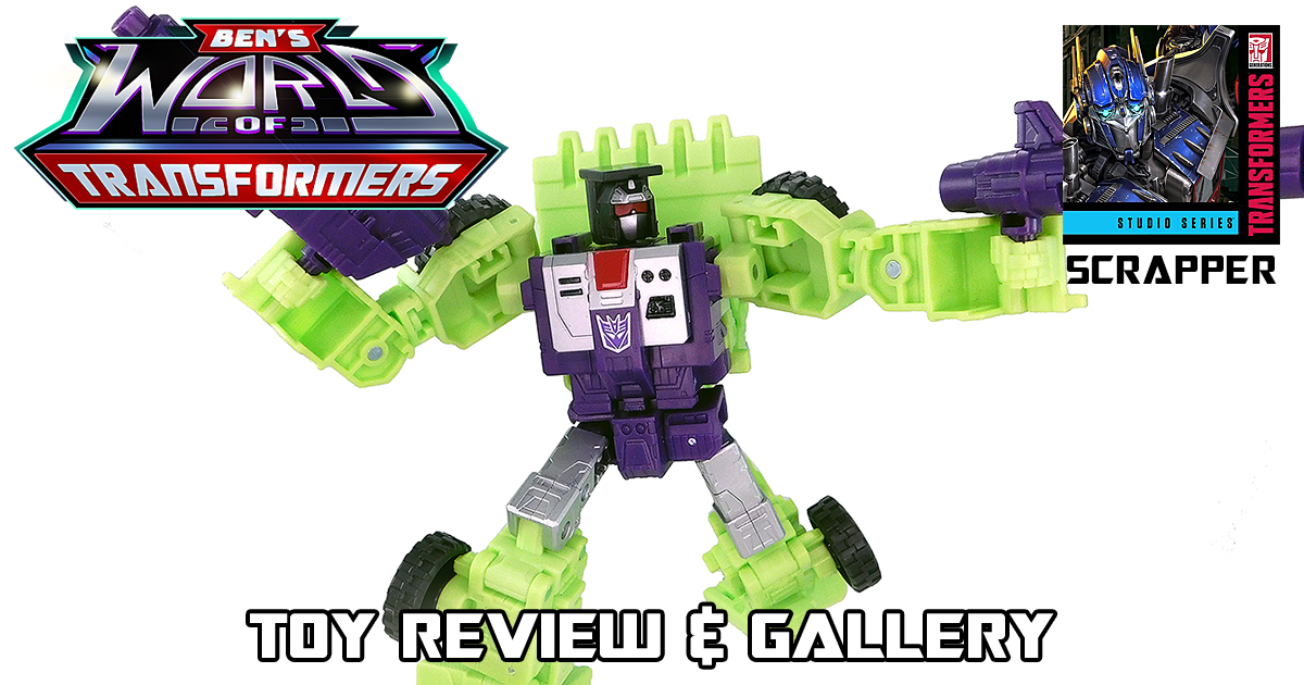 "Generations" Studio Series 86 Scrapper Toy Review | Ben's World of ...