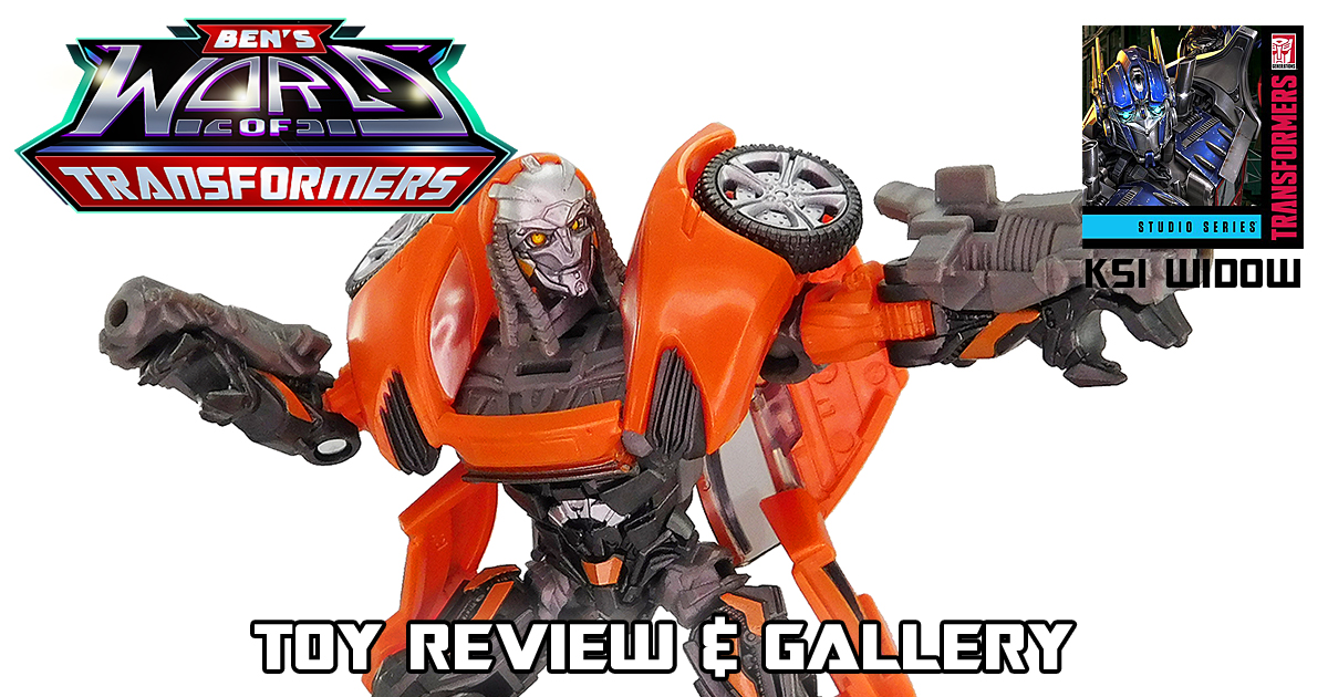 "Studio Series" KSI Widow Toy Review | Ben's World of Transformers