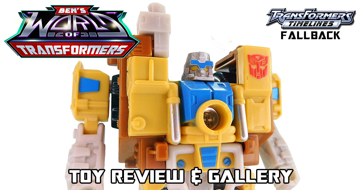 "Transformers Timelines" Fallback Toy Review | Ben's World of Transformers